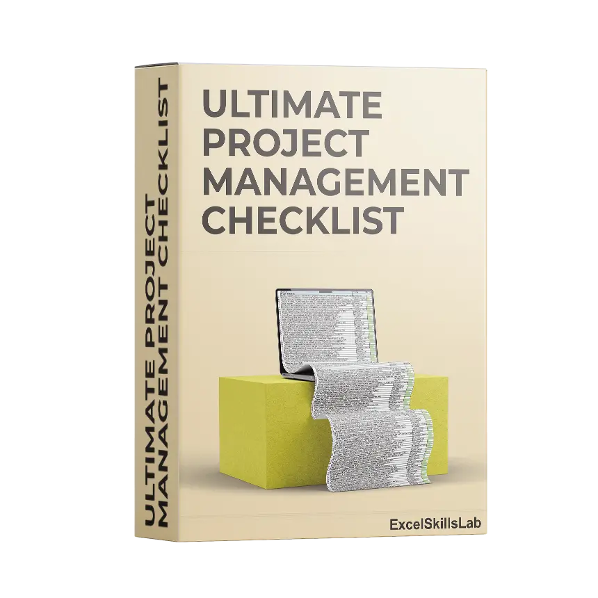 Ultimate Project Management Bundle for PM's - ExcelSkillsLab